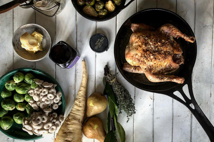 Whole Roasted Chicken & Veggies | Taylor Pass Honey Co – Taylor Pass ...